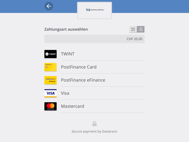 ᐅ Twint im Webshop als Zahlungsmethode | insign Webagentur